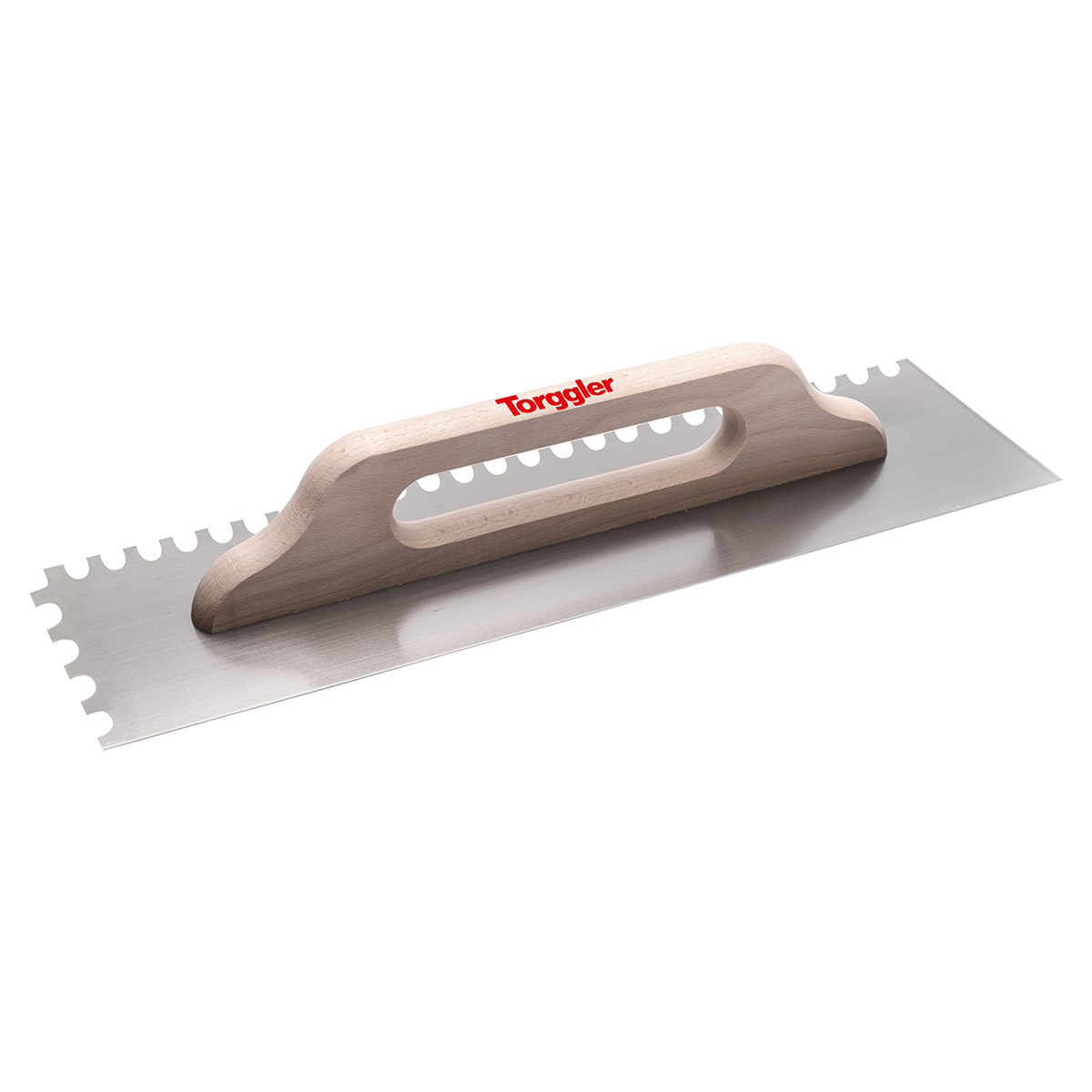 Notched trowel with wooden handle T16 480x130 | Tools, Tools | Torggler