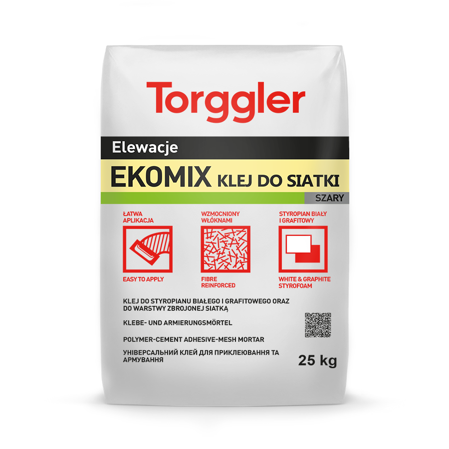 Ekomix klej do siatki | System ocieplenia ścian ETICS, Kleje, System ...