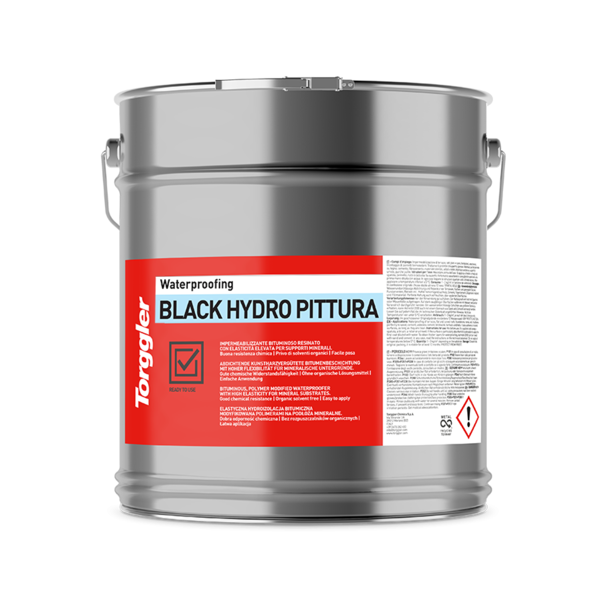 Black Hydro Pittura | Waterproofing, Bituminous waterproofers ...